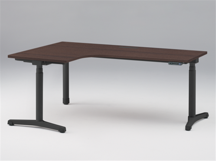 トイロ 90°オペレーションデスク(天板奥行675) 平エッジ 塗装脚 インジゲーター付昇降スイッチタイプ JZD-8277KLB-ATY: シリーズ別に選ぶ | イトーキ公式オンライン ...